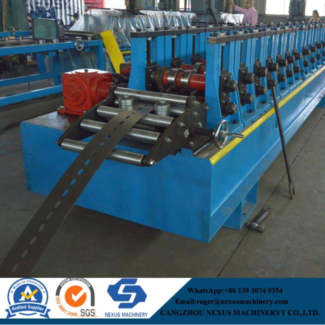 High Speed Solar Photovoltaic Stents Stud Roll Forming Machine