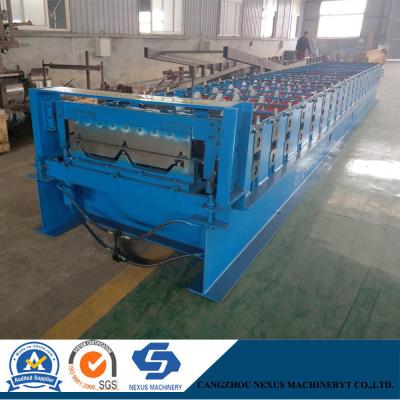 China 760 Standing Seam Lock Roofing Machine with Pre-Cutting System for sale