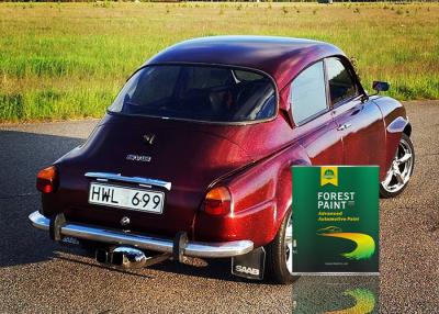 Cina L'automobile bianca metallica della pittura automatica della perla del rame della fiamma dipinge l'alta aderenza in vendita