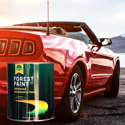 China Preço de fábrica automotivo metálico de alto brilho da pintura da boa qualidade à venda