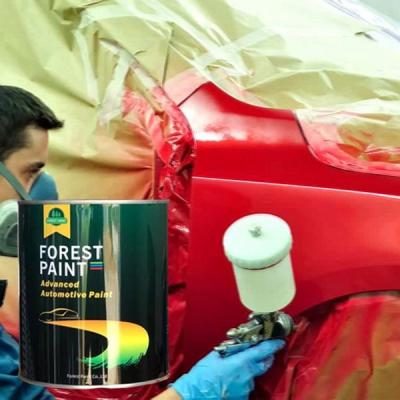 China O fabricante profissional High Gloss Automotive Refinish pintura do carro do reparo 1K 2K da pintura a auto à venda