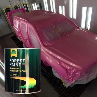 China Estado de revestimento líquido de alto brilho automotivo de mistura da pintura acrílica do ouro da cor à venda