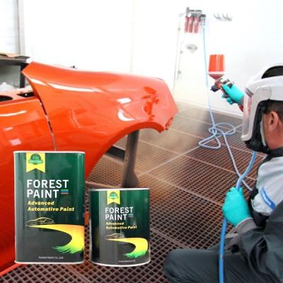 China Boa cor sólida de alto brilho de nivelamento do carro da auto eficiência elevada acrílica da pintura do carro à venda