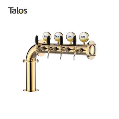 Cina TALOS L tipo torre del rubinetto di Kegerator 4 con il corpo di acciaio inossidabile 304 in vendita