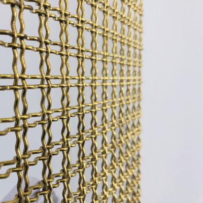 Китай Настраиваемая медная металлическая сетка для жесткого украшения в разделочных шкафах, предлагающих стиль и долговечность продается