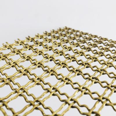 Китай Настраиваемая медная металлическая сетка для жесткого украшения в разделочных шкафах, предлагающих стиль и долговечность продается