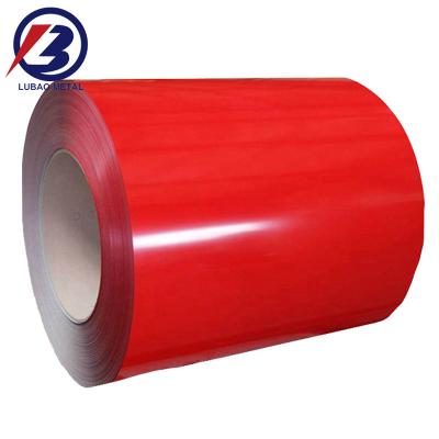 Κίνα Πρότυπο ASTM DX51D Χρωματιστή επικάλυψη Προχρωματισμένη Ζυγισμένη Σιδηροτροχιά PPGI Ζύκη Σιδηροτροχιά για πελάτες προς πώληση