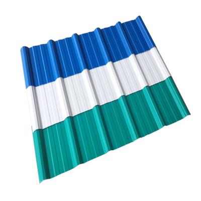 Chine 900 mm Largeur 2438 mm Longueur SGCC Grade Ral Graphique PPGI tôles de toiture ondulées pour des solutions de toiture durables à vendre