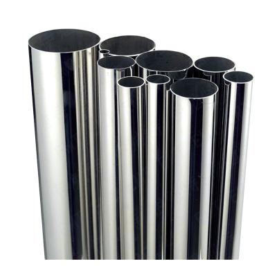 China Round Stainless Steel Pipe ASTM AISI SS 304 316L 316 310S 1.4301 321 904L 201 inox SS Mirror Finish Welded Tube for sale