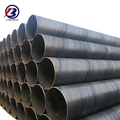 Chine Technique ERW Grand diamètre 159 mm 3200 mm API 5L tuyau en acier au carbone soudé en spirale avec protecteur de fin de capuchon en plastique à vendre