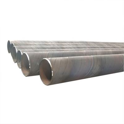 Chine Technique ERW Grand diamètre 159 mm 3200 mm API 5L tuyau en acier au carbone soudé en spirale avec protecteur de fin de capuchon en plastique à vendre