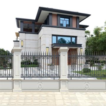 Custom aluminum railing system with modern design