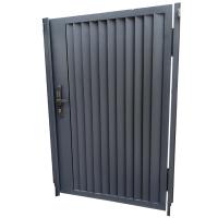 Quality Forged Entry Decorative Wrought Iron Gates Flower Bending Process Custom for sale