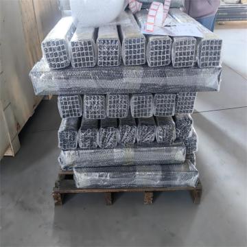 Packaged railing components ready for shipping
