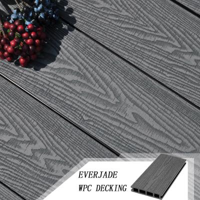 Cina Garanzia di 20 anni Moderno design Co-estrusione WPC Decking con caratteristica impermeabile in vendita