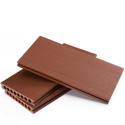 Cina Moderno design 3d in rilievo Co-estrusione legno di plastica composito pavimentazione per residenziale in vendita