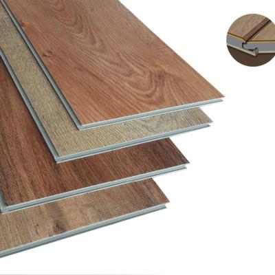 Cina Certificato CE 4mm 5mm 6mm 7mm Click Lock Spc Vinyl Flooring Tile Plastic Luxury Vinyl Board in vendita