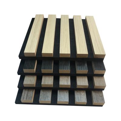 Cina Studio ufficio insonorizzazione pannello acustico per pareti con materiale in fibra di poliestere MDF PET in vendita