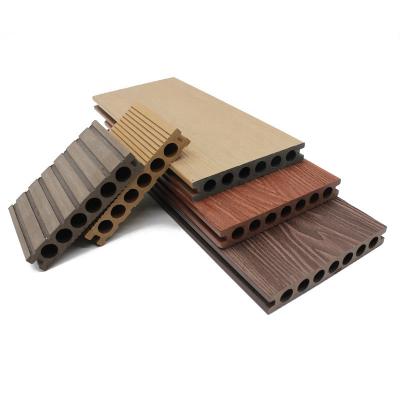 Cina Categories Cross Consolidation WPC Decking Plank per giardini decorativi resistente alle crepe in vendita
