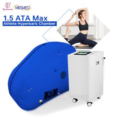 China Portable high pressure hyperbaric-oxygen-chamber capsule oxigen therapy HBOT soft oxygen oxigen hyperbaric chamber for sale