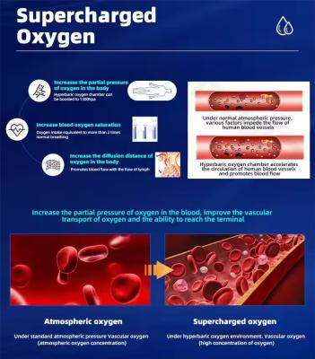 China High Pressure Oxygen Chamber Hbot 1.5 2.0 Ata Multi-scene Home Clincial Inflatable Portable SPA Oxygen Hbot Hyperbaric Chamber for sale