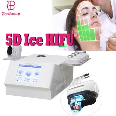 China Single Handle HIFU Facial Machine High Frequency Body Slimming Device for sale