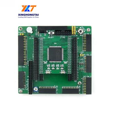 中国 ミニシークスクリーンテキスト サイズ 0.2mm ボリューム PCB 組立 HASL 表面仕上げと円 PCB 輪郭 販売のため