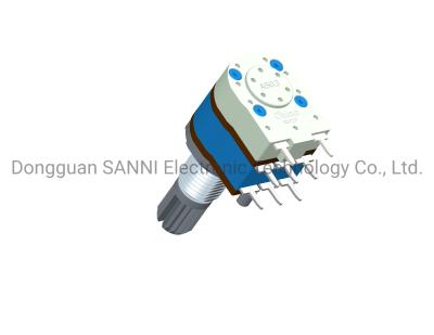 Κίνα RV12321GSKA περιστροφικός 12mm ποτενσιόμετρων μονάδων που σφραγίζεται άξονας διπλών με το διακόπτη προς πώληση