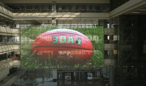 Customizable Transparent LED Strip Mesh Display – Ideal for Fixed Indoor & Outdoor Applications 5