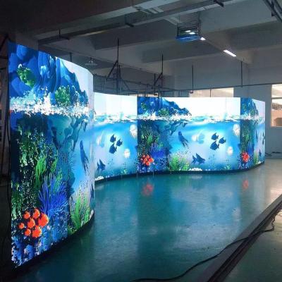 China Concave or Convex Curved LED Wall with Enhanced Durability for sale