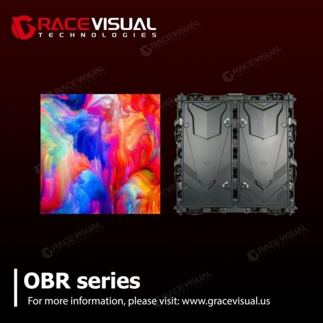 High-Performance OBR Series Outdoor LED Display HD Visuals with 4000:1 Contrast Ratio Die-Casting Aluminum Panels