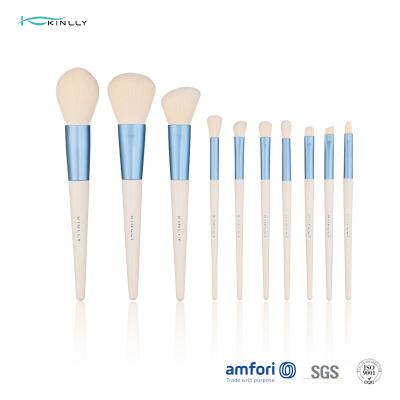 China Angular Cosmetic Makeup Brush Set for sale