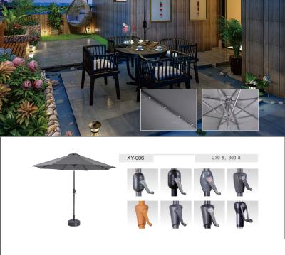 Garden Furniture With Parasol Set Sunshade Backyard Banana Umbrella Garden