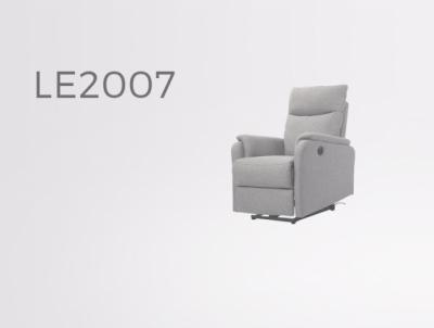 Chine Massage manuel chauffage lombaire en lin fin fauteuil reclinable canapé câlin 3 places à vendre