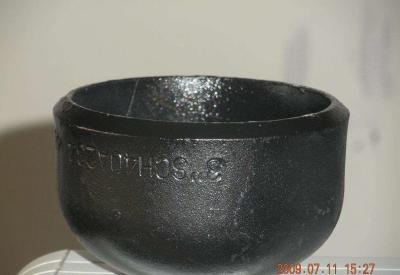 China 16" Carbon Steel Pipe Cap XS ASTM A234 Butt Weld Pipe Cap for sale