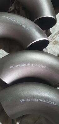 中国 ISO認証された炭素鋼肘 ASTM A234 Wpb 60度 販売のため