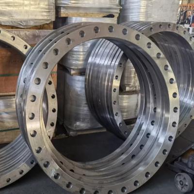 China Soem ASTM A105 schmiedete Stahlflansche, die SCH80 Beweis-Öl-Oberfläche verrosten zu verkaufen