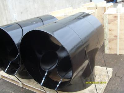 China AUTHENTIC A420 WPL6 Carbon Steel Tee Forged Butt Welded Reducing Tee 50mm 100mm for sale