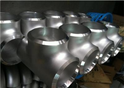 China AUTHENTIC A420 WPL6 Carbon Steel Tee Forged Butt Welded Reducing Tee 50mm 100mm for sale