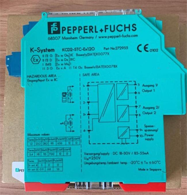 SC 3 P+F Sensors SMART Transmitter Power Supply front view