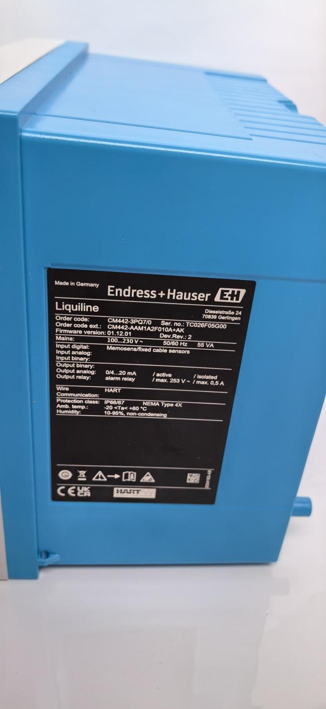 Endress Hauser Liquiline CM442 Transmitter
