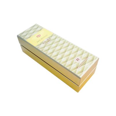 Cina Art Paper Paperboard Gift Boxes giallo con la stampa del logo in vendita