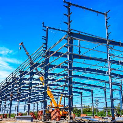 China High Strength Plate steel frame structure building Lower Labor Costs Customization for sale