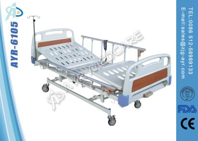 China Únicas camas médicas de função tripla médicas aluídas semi elétricas das camas de hospital à venda