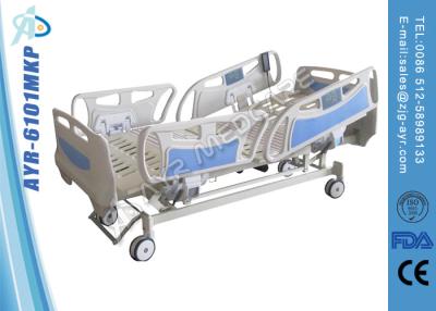 China Cama de hospital do ancião de ICU, cama elétrica médica dos cuidados com ABS Bedboard comum macio à venda