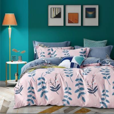 Cina La lettiera 100% del cotone mette la copertura del piumino del fiore mette il piumino della trapunta dell'insieme della lettiera della biancheria da letto in vendita
