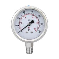 Quality All Stainless Steel Pressure Gauge 60mm 1/4 Threaded Connection for OEM Manufacturers for sale