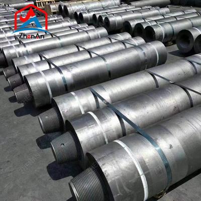 중국 소매 그래피트 전극 200mm 300mm 400mm Uhp 그래피트 전극 철강 제조 판매용