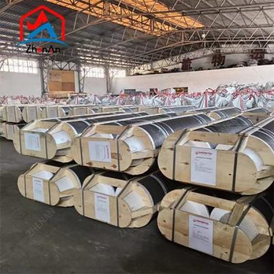 Chine RP HP 400 450 500 mm électrodes de graphite assurées de qualité à vendre