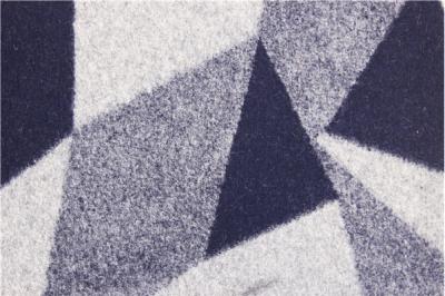 Cina Blocchetto del triangolo che tricotta il tessuto del jacquard della lana, tessuto di cucitura dell'acrilico di 15% in vendita